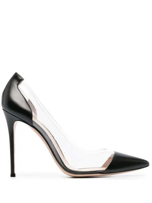 GIANVITO ROSSI Plexi 105mm Transparent Pumps