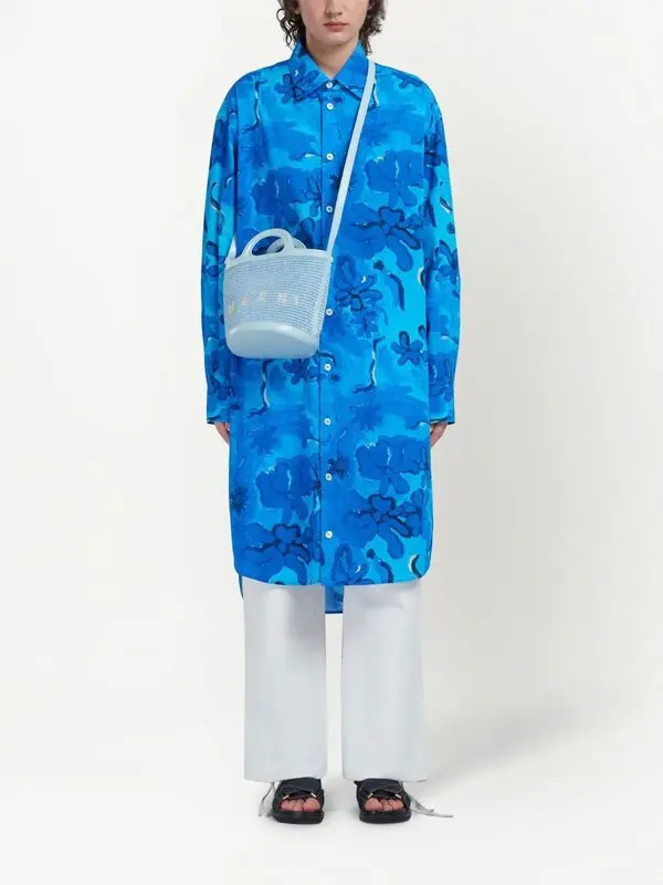 Marni Mini Tropicalia Bucket Bag