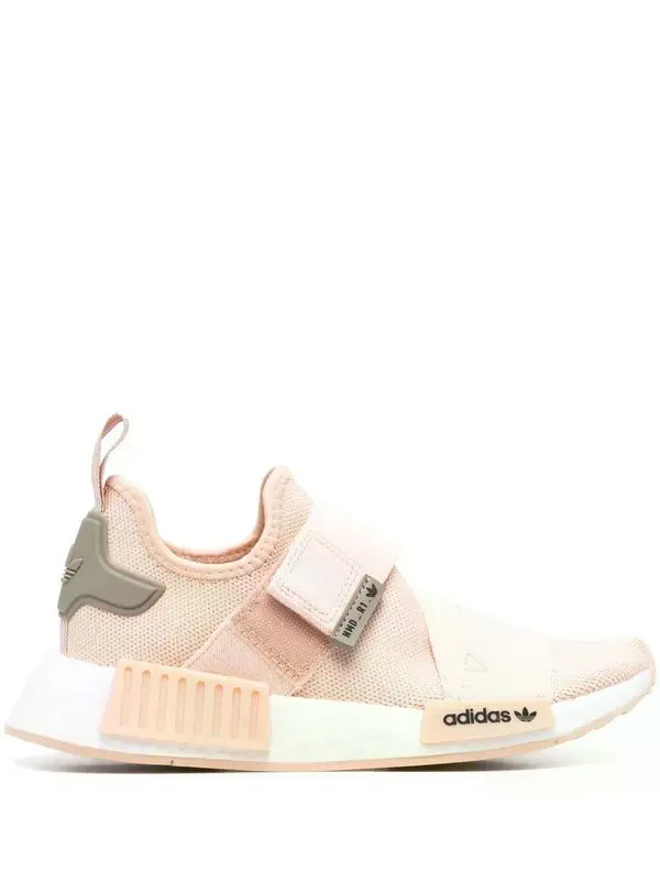 Adidas Touch-strap Low-top Sneakers - Pink