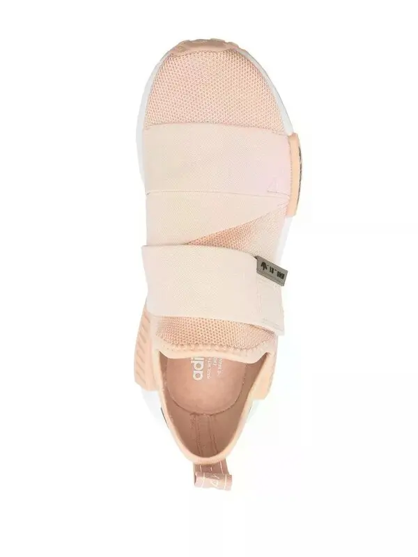 Adidas Touch-strap Low-top Sneakers - Pink