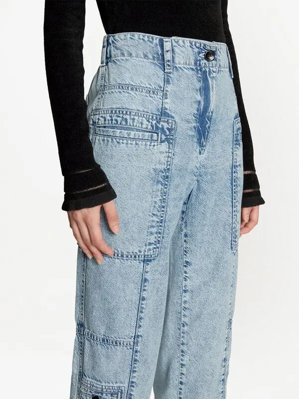 Proenza Schouler White Label High-rise Straight-leg Jeans