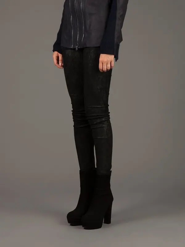 Stouls Carolyn Leather Slim-fit Trousers