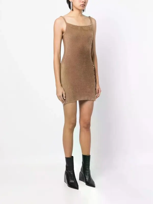 Off-White Quote Pencil Mini Dress