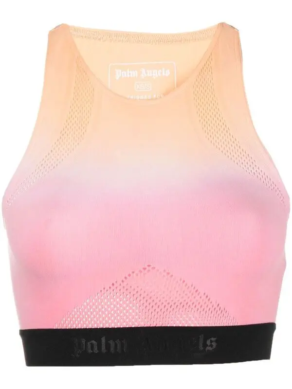Palm Angels Seamless Training Top - Pink