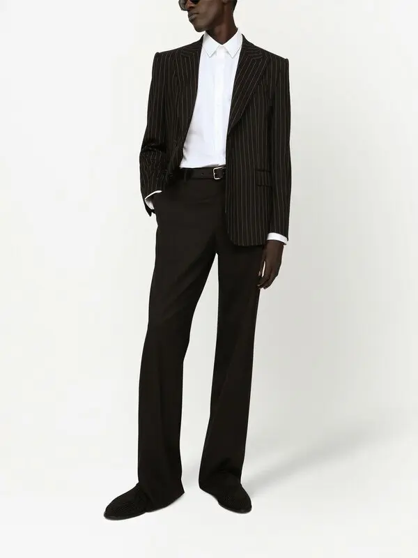 Dolce & Gabbana Sicilia-fit Pinstriped Single-breasted Blazer