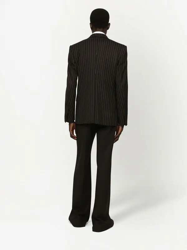 Dolce & Gabbana Sicilia-fit Pinstriped Single-breasted Blazer