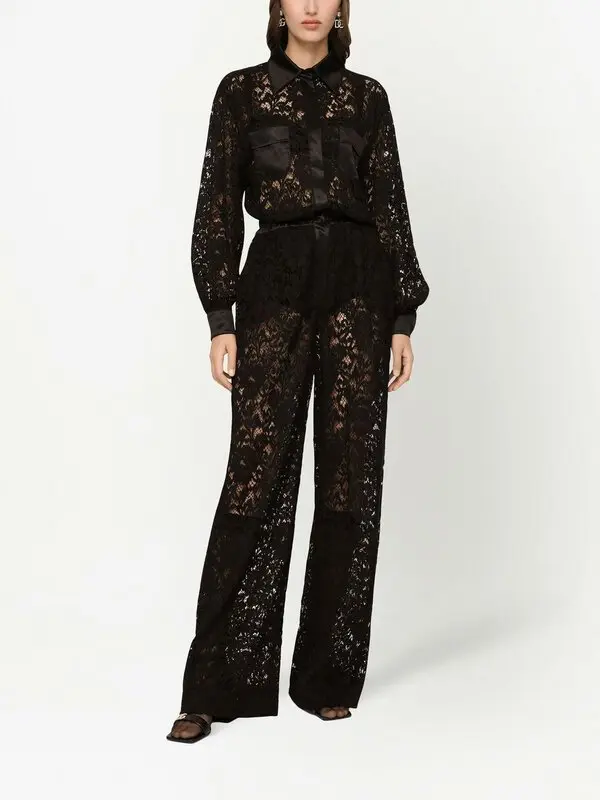 Dolce & Gabbana Cordonetto Lace Jumpsuit