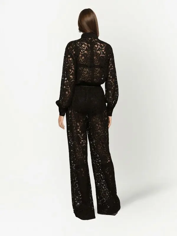 Dolce & Gabbana Cordonetto Lace Jumpsuit