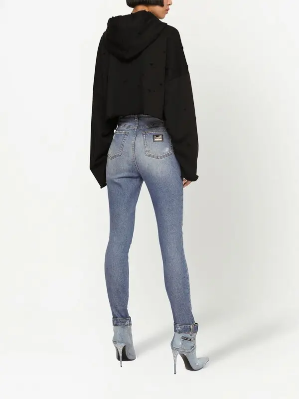 Dolce & Gabbana Grace Distressed Skinny Jeans