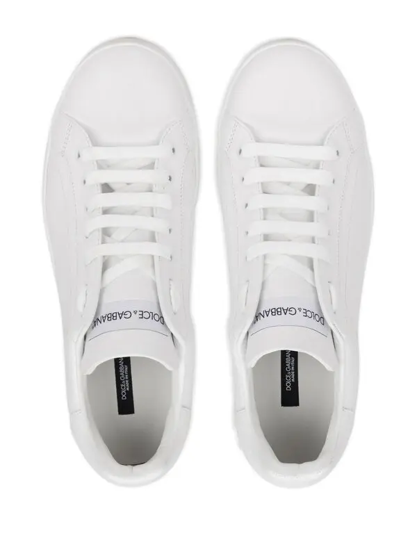 Dolce & Gabbana Portofino Leather Sneakers