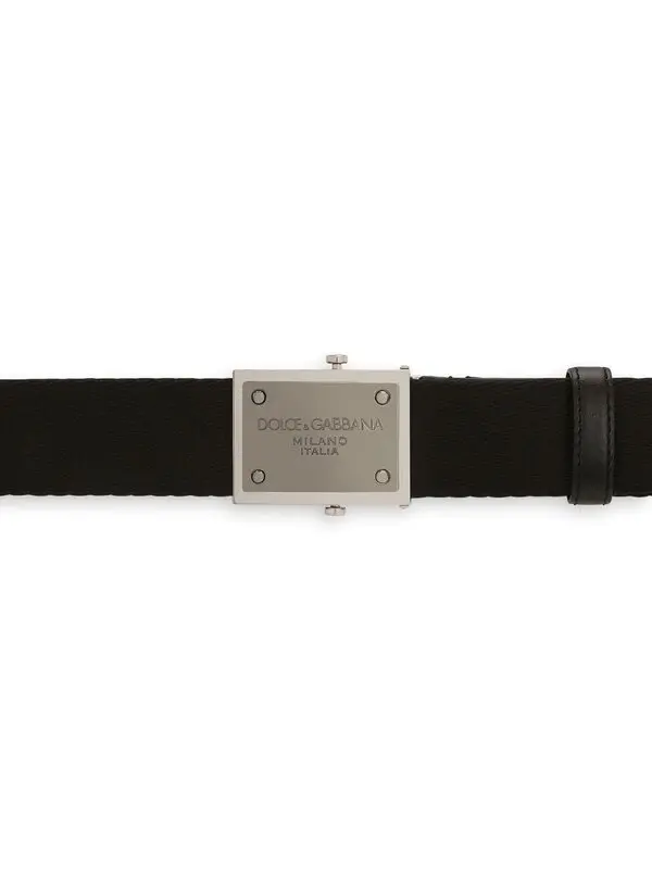Dolce & Gabbana Logo Buckle Belt
