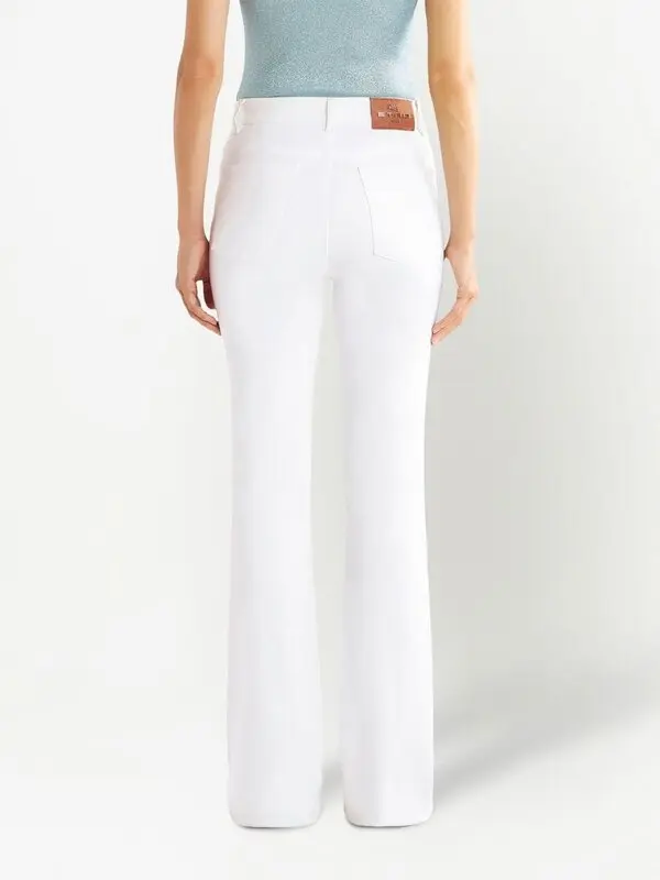 Etro Embroidered Straight-leg Jeans