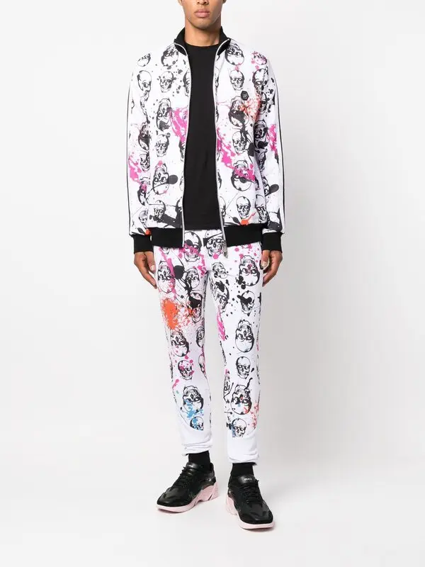 Philipp Plein Skull-print Tracksuit Set
