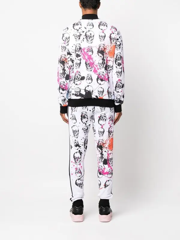 Philipp Plein Skull-print Tracksuit Set