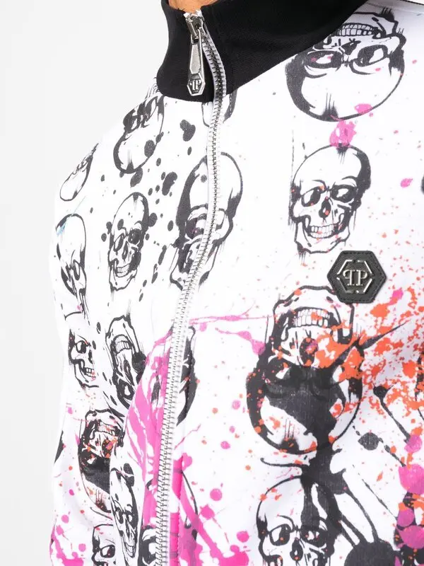 Philipp Plein Skull-print Tracksuit Set