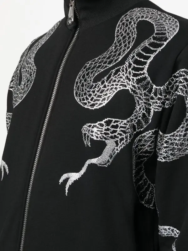 Philipp Plein Crystal Snake Track Suit