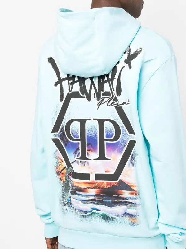 Philipp Plein Logo-patch Detail Hoodie