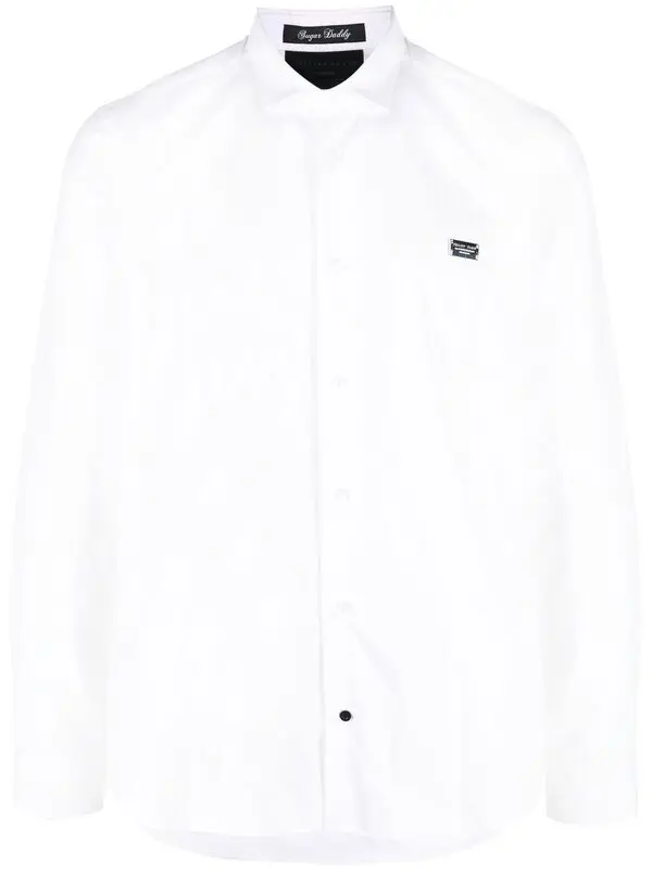 Philipp Plein Snake Detail Long-sleeve Shirt