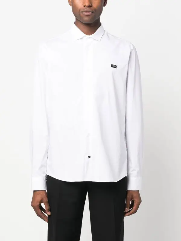 Philipp Plein Snake Detail Long-sleeve Shirt