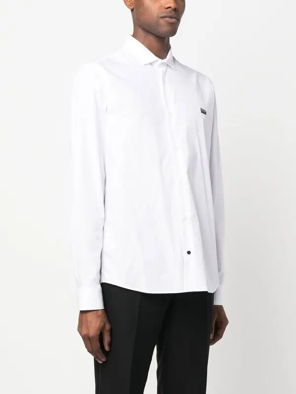 Philipp Plein Snake Detail Long-sleeve Shirt
