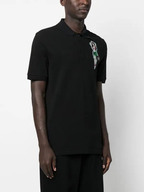 Philipp Plein Logo-patch Polo Shirt