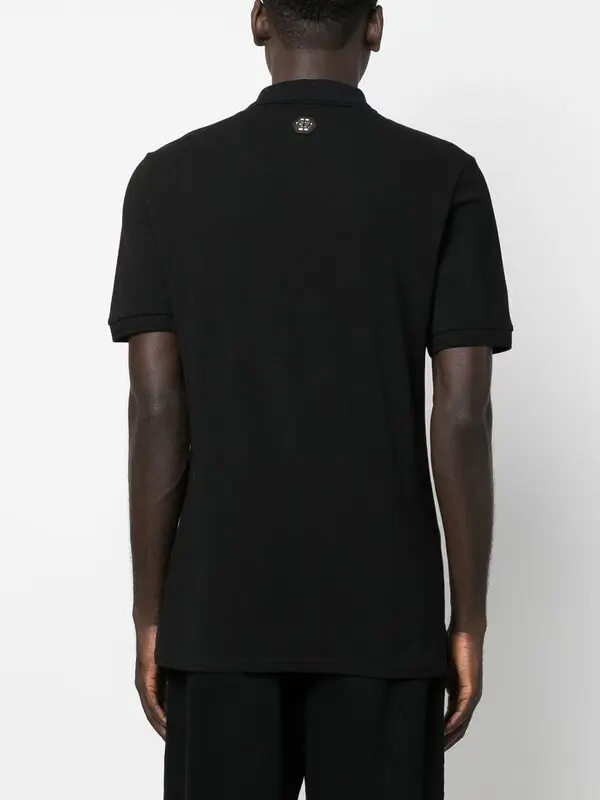 Philipp Plein Logo-patch Polo Shirt