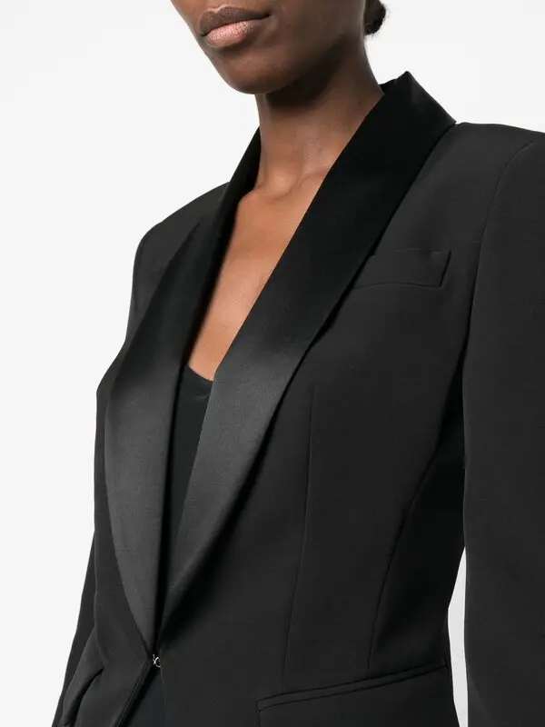 Philipp Plein Single-breasted Tailored Blazer - Black