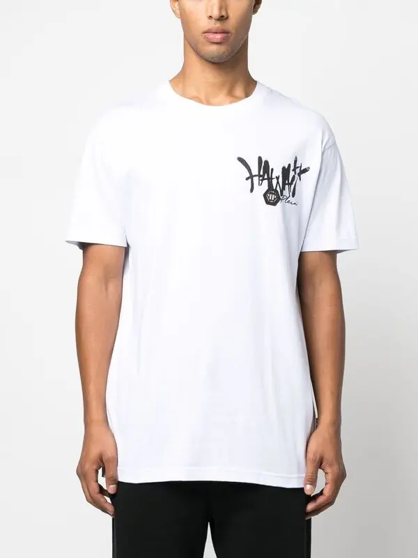 Philipp Plein Hawaii Ss Cotton T-shirt