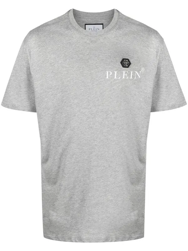 Philipp Plein Logo-plaque Cotton T-shirt