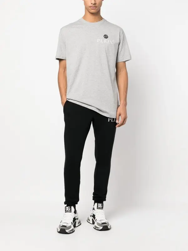 Philipp Plein Logo-plaque Cotton T-shirt