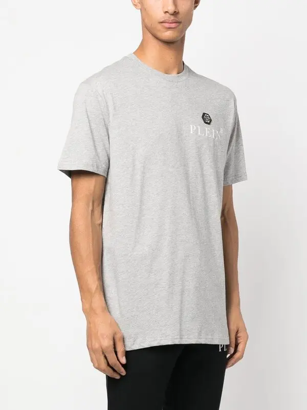 Philipp Plein Logo-plaque Cotton T-shirt