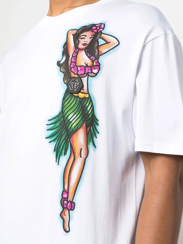 Philipp Plein Graphic-print Short-sleeve T-shirt