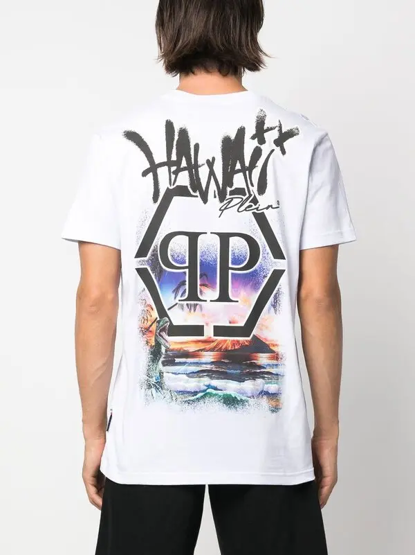 Philipp Plein Hawaii Graphic T-shirt