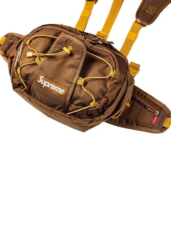 Supreme Harness Waist Bag - Brown | Editorialist