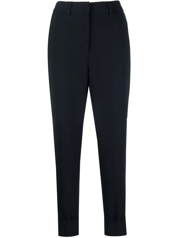 Peserico Tapered-leg Trousers - Blue