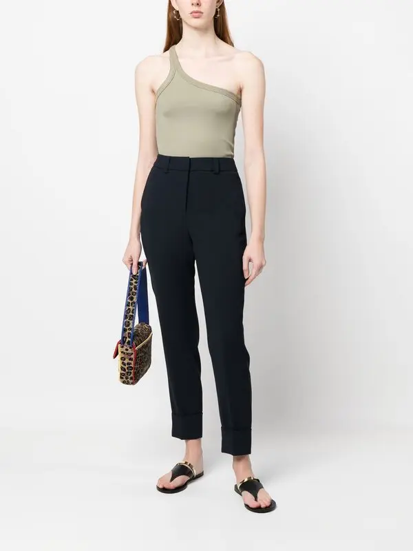 Peserico Tapered-leg Trousers - Blue