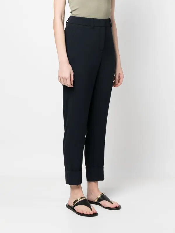 Peserico Tapered-leg Trousers - Blue