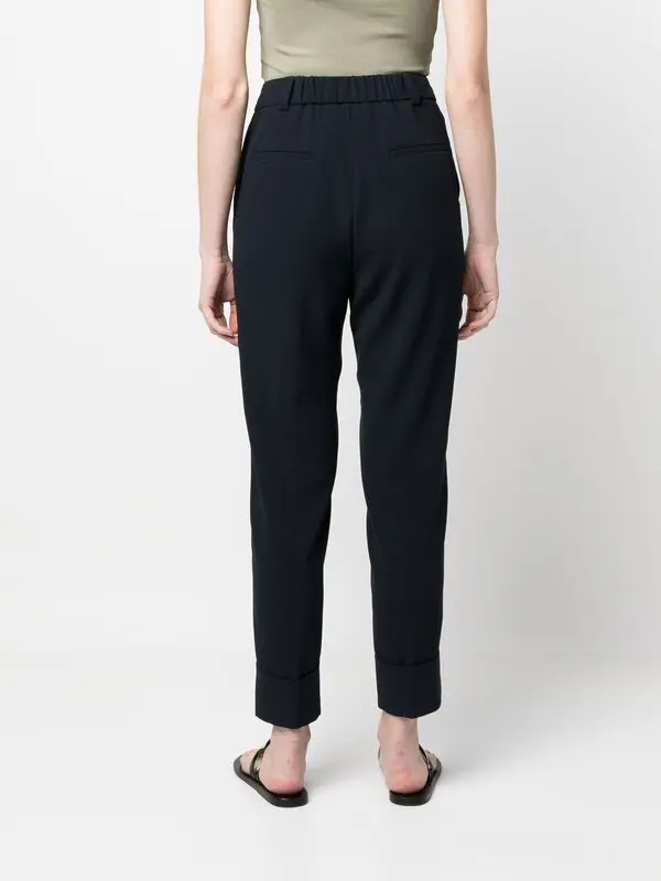 Peserico Tapered-leg Trousers - Blue