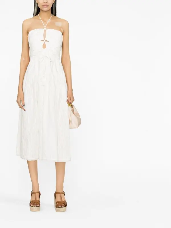 Ulla Johnson Ella Halterneck Midi Dress