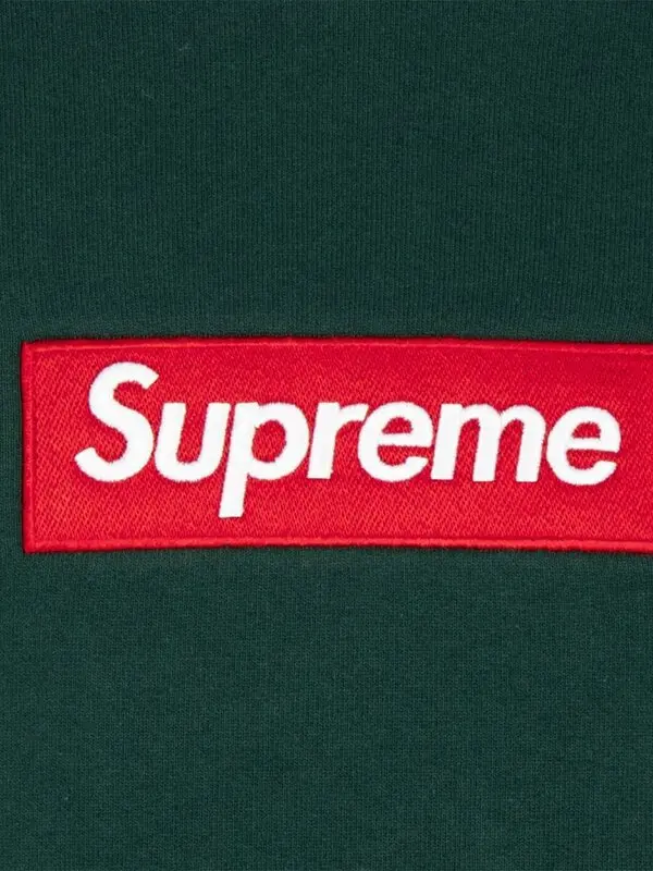 Supreme Box Logo Crewneck Sweatshirt - Green