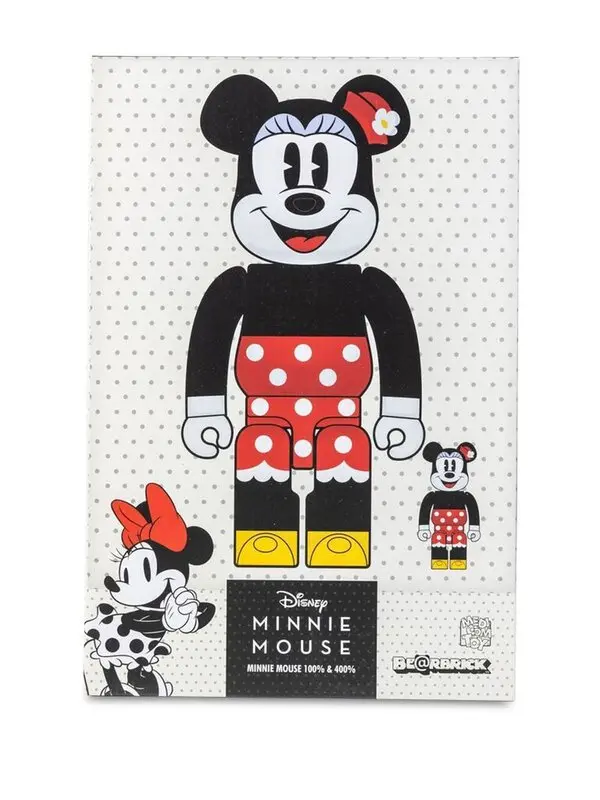 MEDICOM TOY X Disney Minnie Mouse Be@rbrick Figure Set