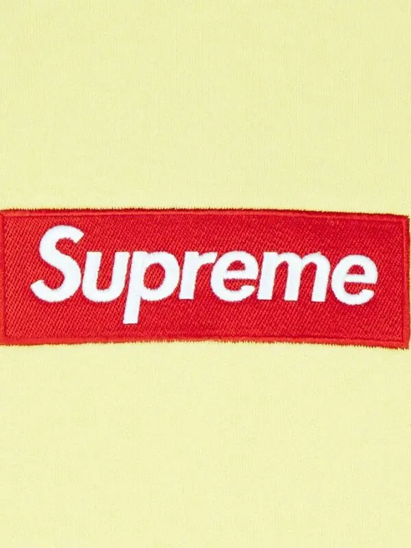 Supreme Box Logo Crewneck Sweatshirt - Yellow