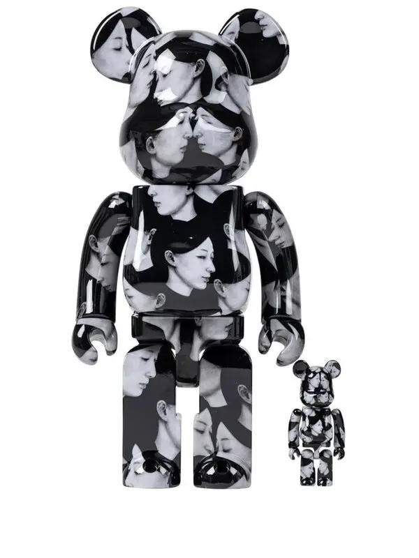 MEDICOM TOY Us In Me Be@rbrick 100% And 400% Figure Set - Black