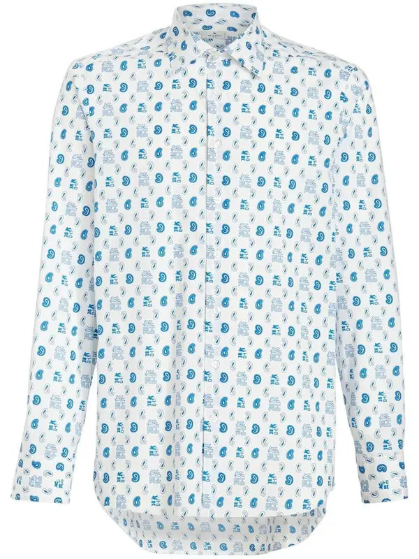 Etro Patterned Button-up Shirt