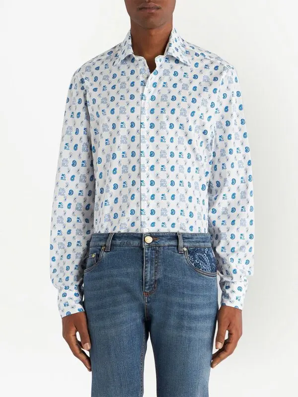 Etro Patterned Button-up Shirt