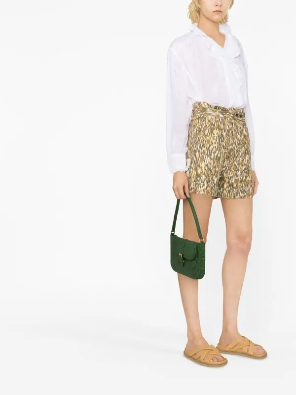 MARANT ETOILE Pamias Ruffled Blouse - White