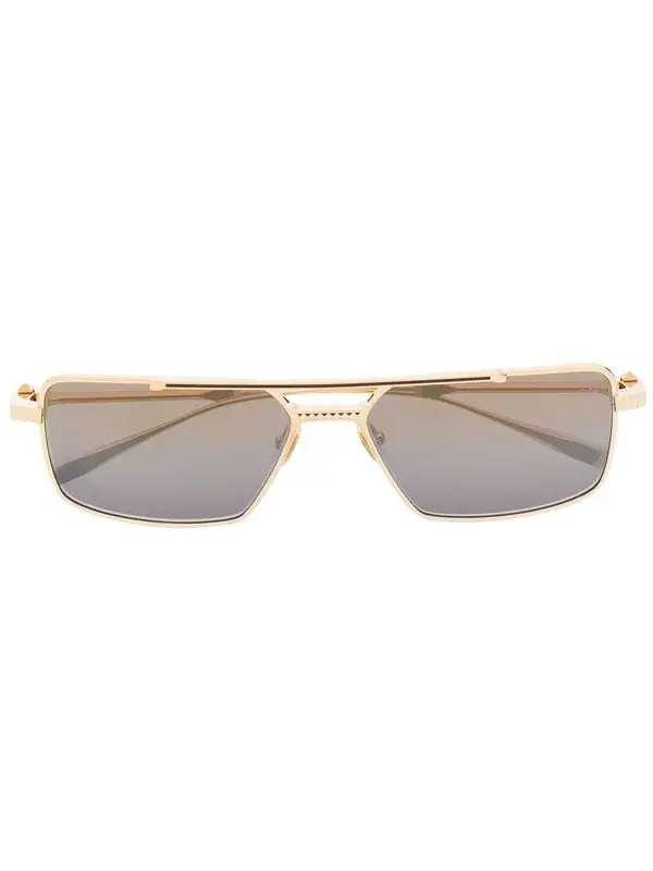VALENTINO GARAVANI EYEWEAR Rockstud Pilot Sunglasses - Gold