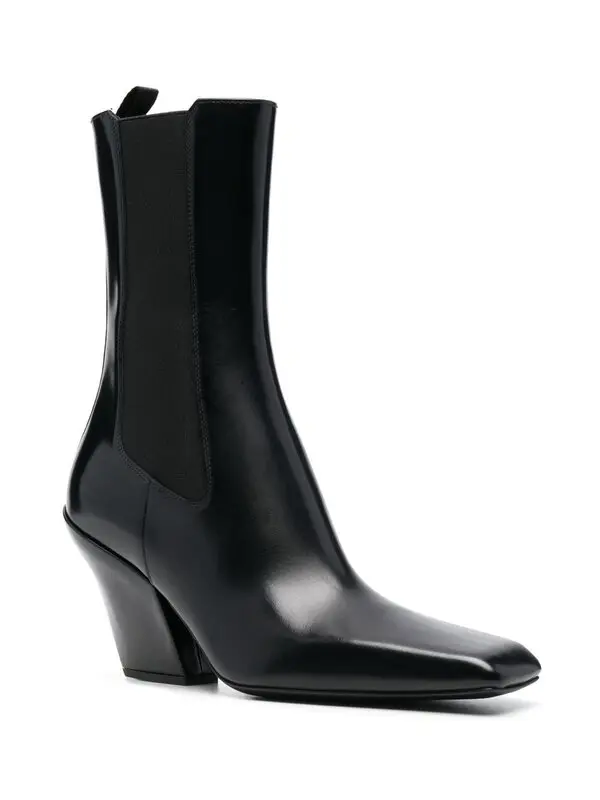 Prada 95mm Sculpted Heel Boots