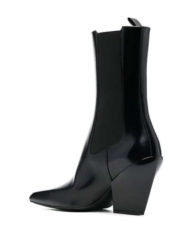 Prada 95mm Sculpted Heel Boots