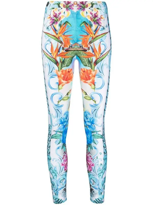 Philipp Plein Hawaii Graphic-print Leggings